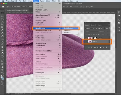 change background to solid color