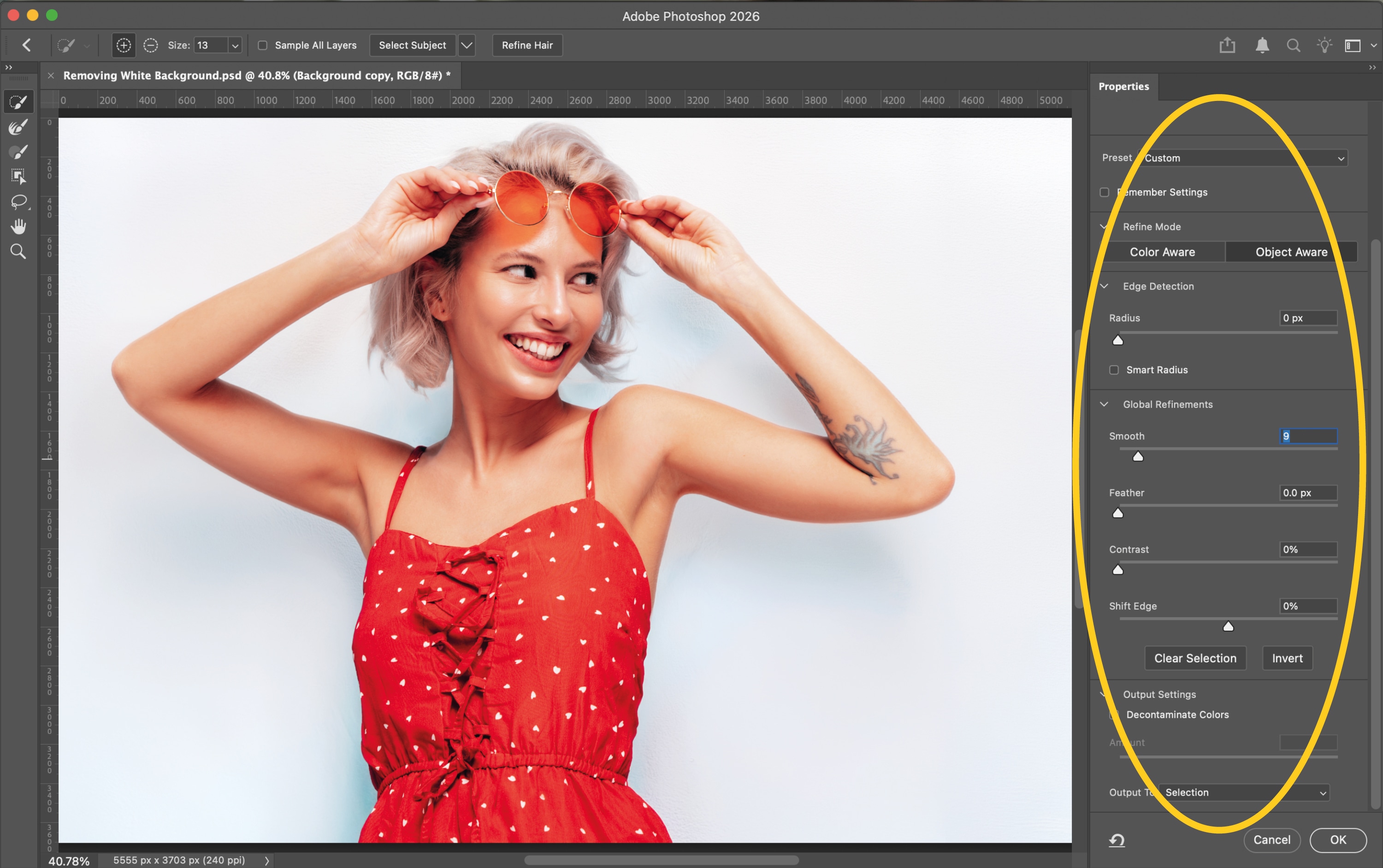 How to Remove a White Background in Photoshop