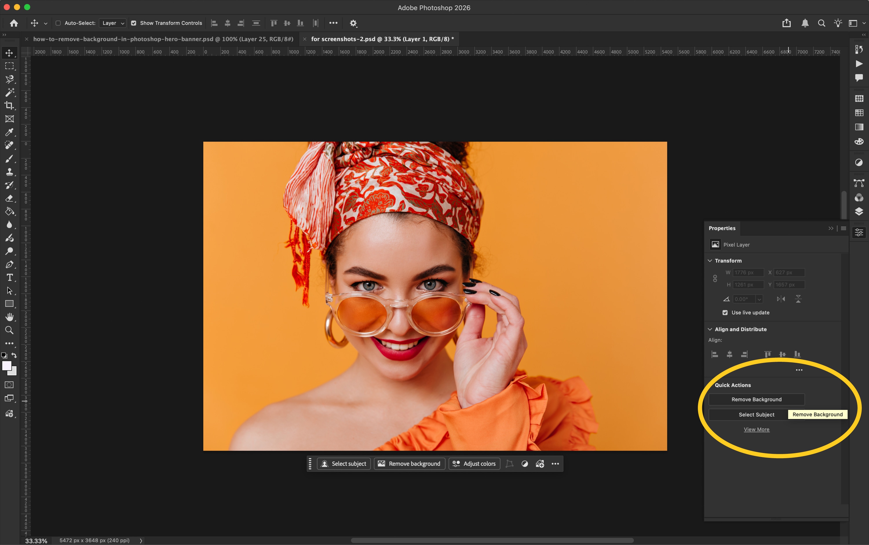 How to Remove Background in Photoshop (4 Easy Ways)