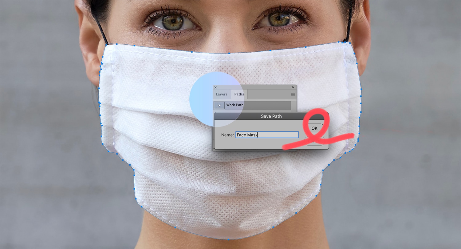 How to Put a Mask on a Face in Photoshop - Tutorial